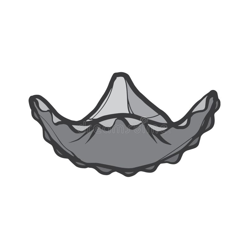 Dutch Hat. Vector Illustration Decorative Design Stock Vector ...