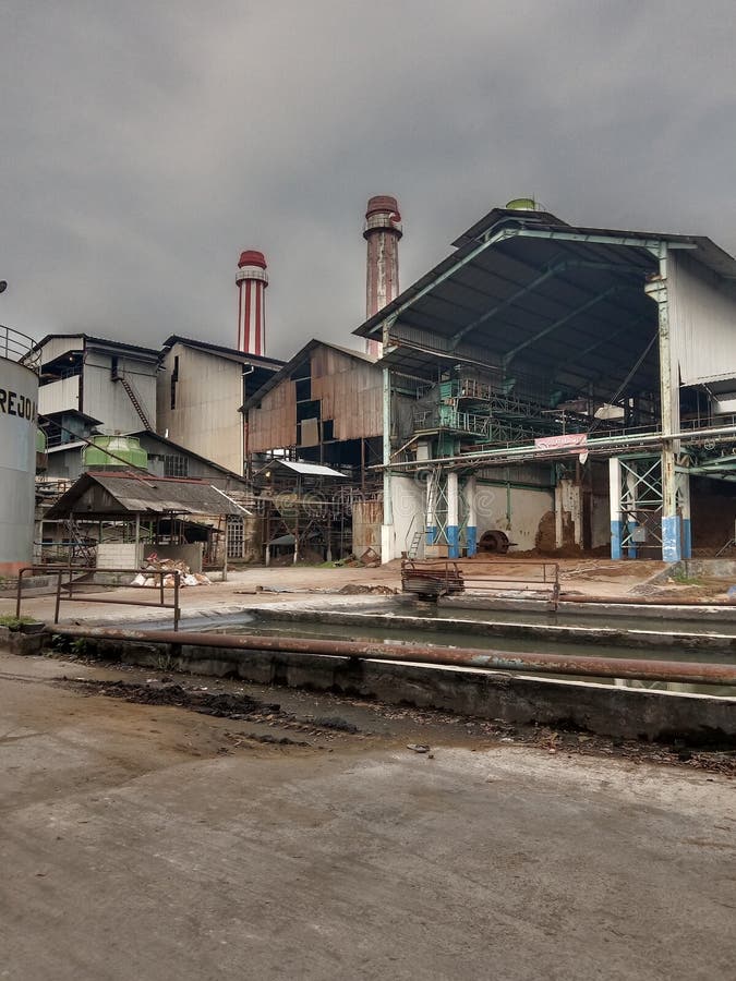 Dutch Heritage Sugar Factory Stock Image - Image of iron, vehicle ...