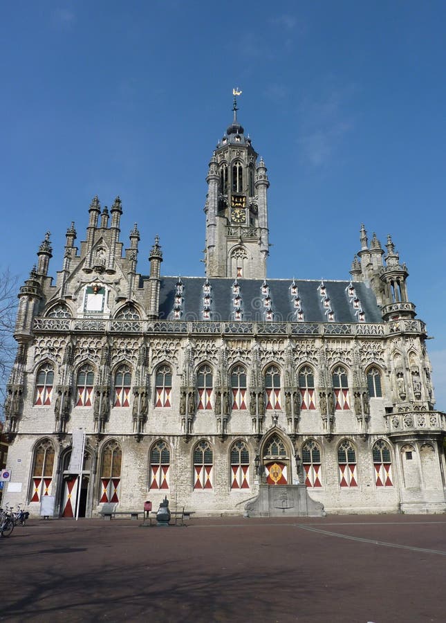 Dutch Historic Architecture Stock Image - Image of city, sunny: 21315363