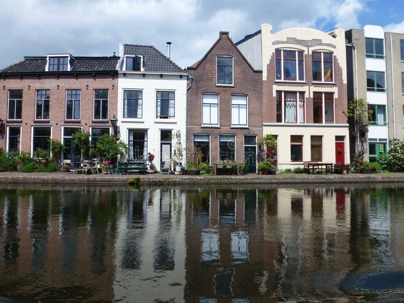 Dutch houses stock photo. Image of dutch, summer, house - 25715602