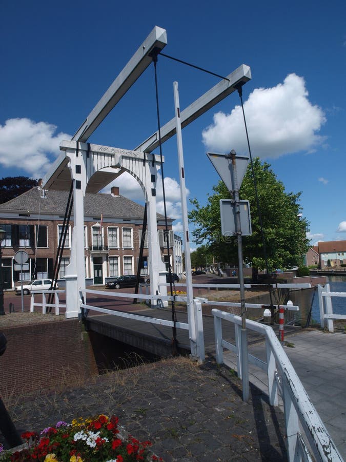 Dutch lift bridge stock photo. Image of wood, historical - 5799358