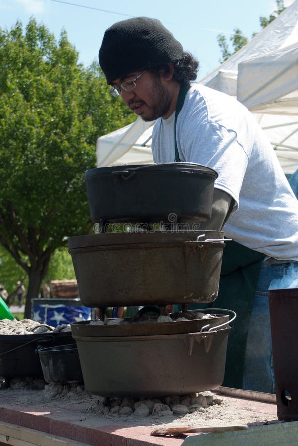 Dutch Ovens editorial stock image. Image of lodge, fairgrounds - 13907809