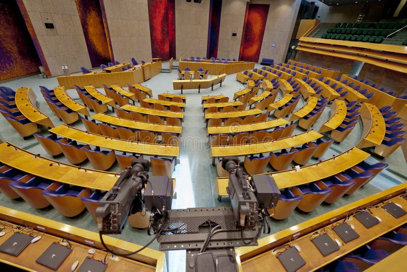 Dutch Parliament Building in the Hague Editorial Stock Image - Image of ...