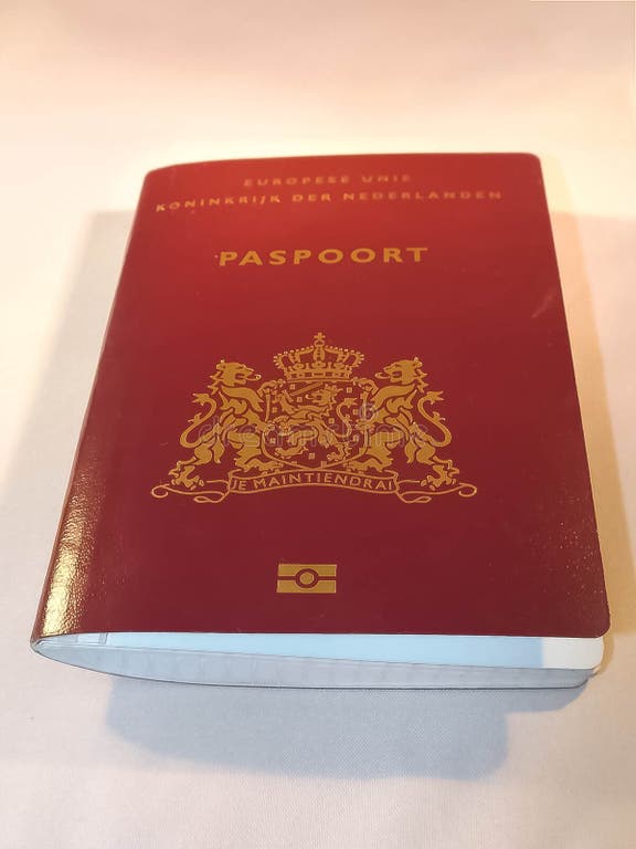 Dutch passport stock image. Image of foreigner, security - 41033945