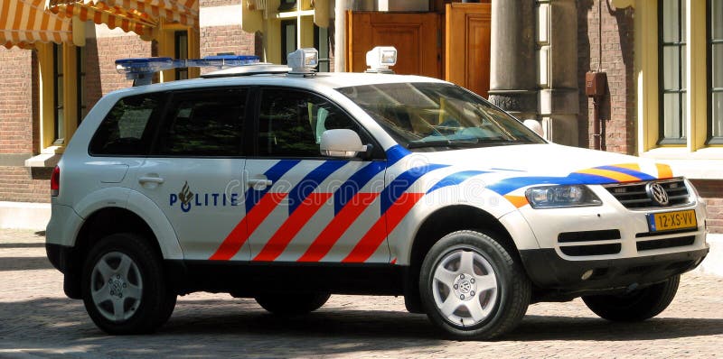 Dutch Police car editorial photography. Image of auto - 20036327