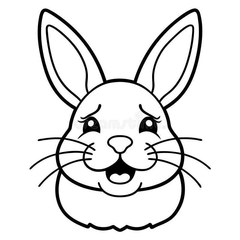 Dutch Rabbit Cries Icon Vector Stock Vector - Illustration of icon ...