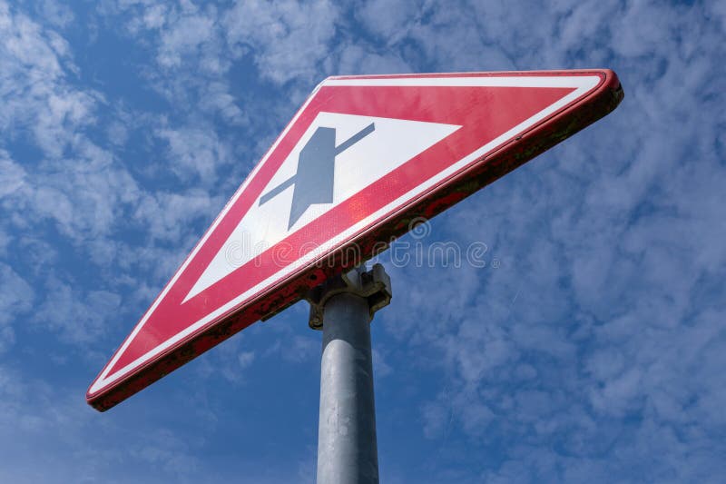 Crossroads with priority stock photo. Image of sign - 327304876 Crossroads with priority stock photo. Image of sign - 327304876
