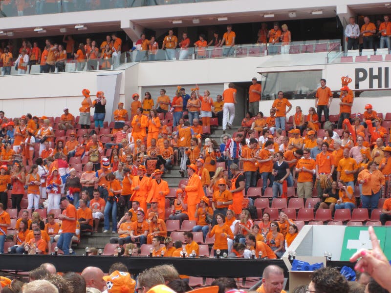 Dutch Soccer Fans editorial photo. Image of fifa, championship - 14965916