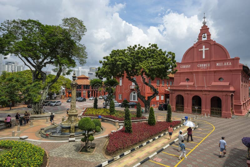 Dutch Square in Malacca, Malaysia Editorial Photography - Image of ...