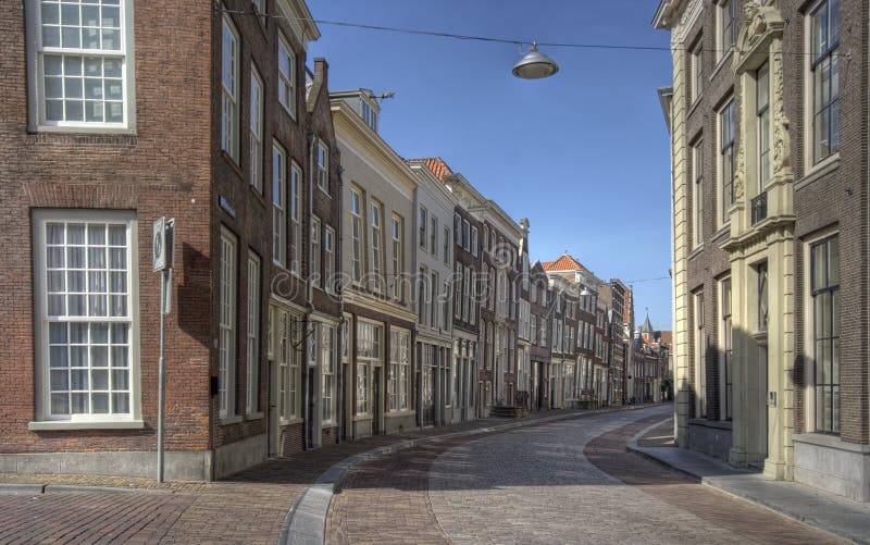 Dutch Street stock photo. Image of building, house, streetlight - 14658240