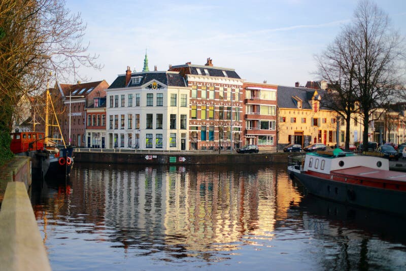 Dutch style building editorial stock image. Image of house - 64449509