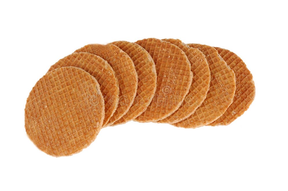 Dutch Syrup Waffles stock image. Image of white, treat - 2575355