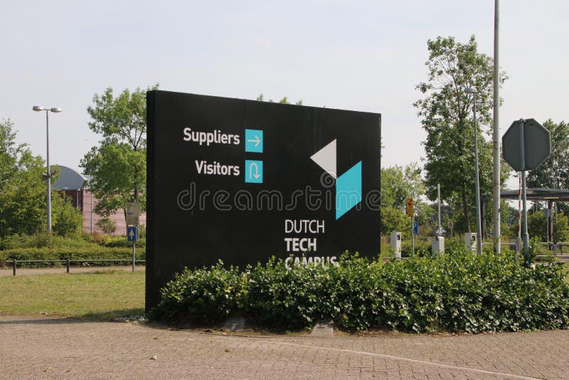 Dutch Tech Campus Site Along Motorway A12 in Zoetermeer the Netherlands ...