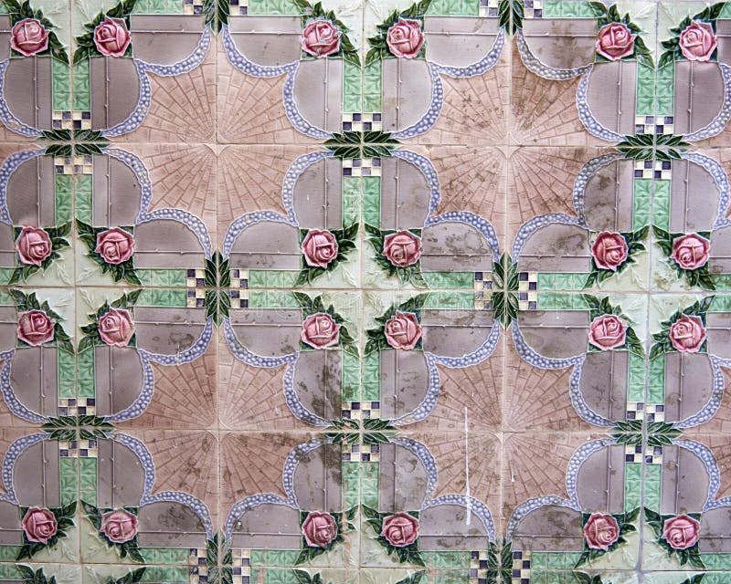 Dutch Tiles stock image. Image of pattern, tile, mosaic - 186080747