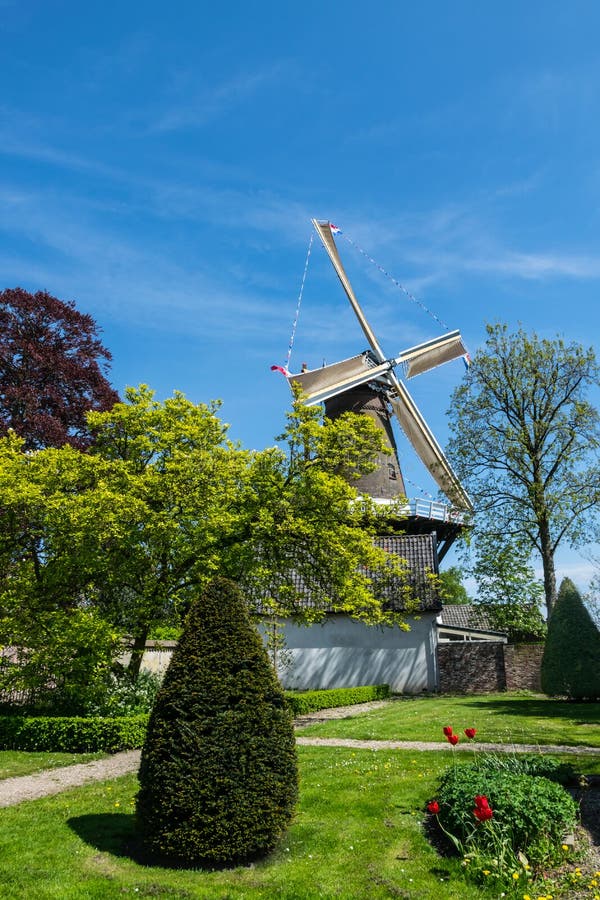Dutch traditional scene stock photo. Image of buidling - 65413612