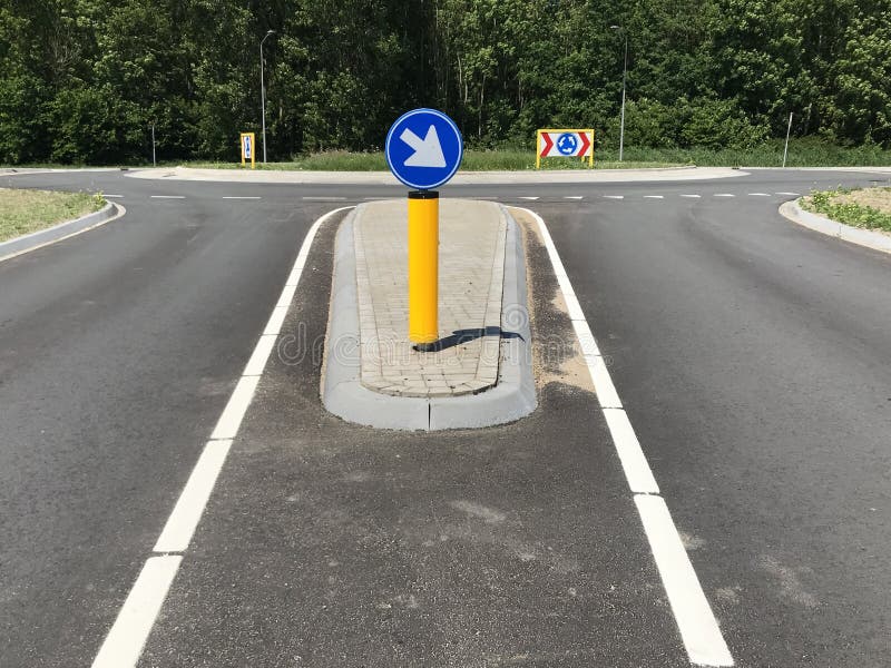 Dutch traffic column stock photo. Image of path, dutch - 117133530