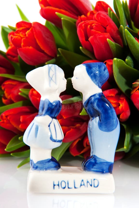 Dutch tulips stock photo. Image of tied, isolated, netherlands - 12687544