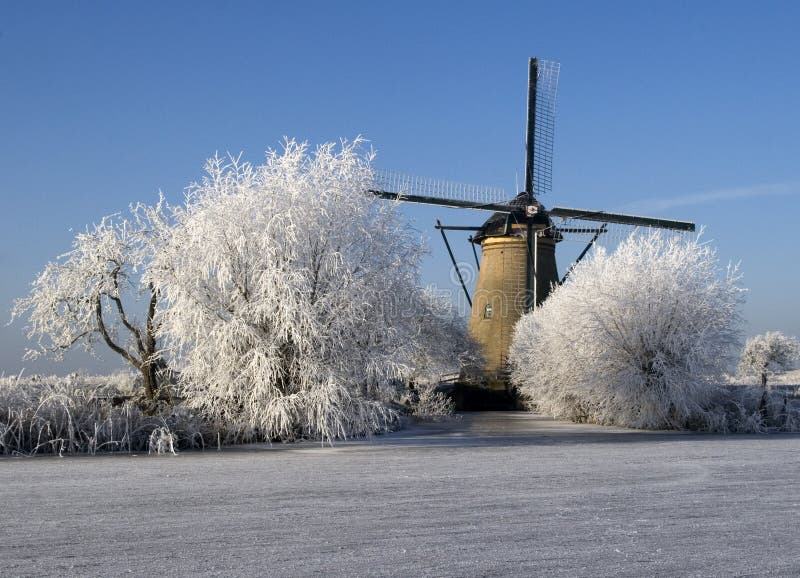Dutch view stock image. Image of cold, typical, quiet - 7726607