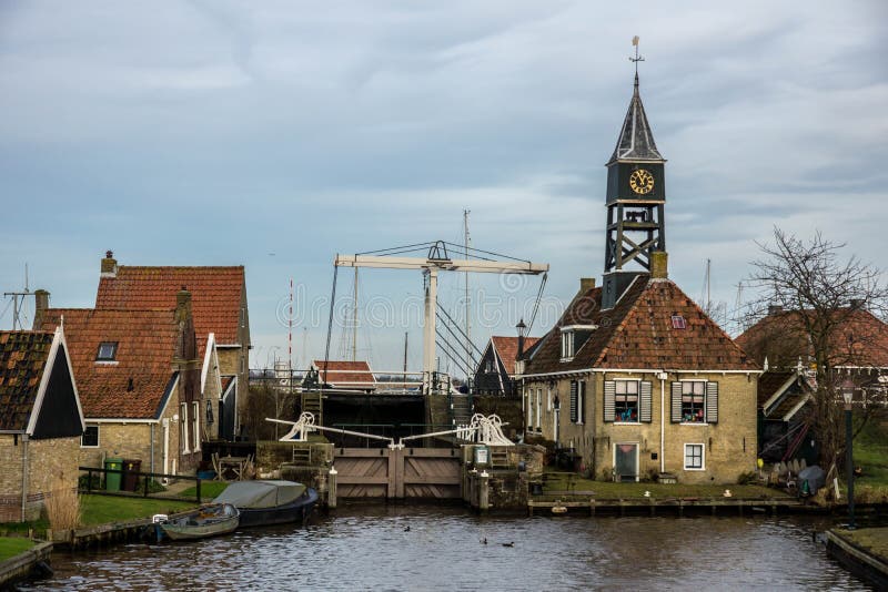 Dutch Village editorial image. Image of hindeloopen, historic - 28398865