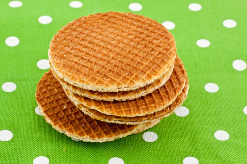 Dutch waffle stock photo. Image of dutch, bake, filling - 23396418