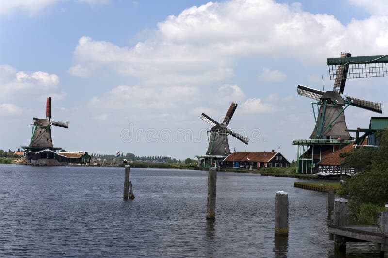 Dutch windmill stock image. Image of european, energy - 10854303