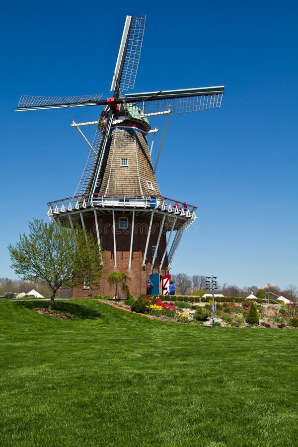 Windmill Display at Colonial Williamsburg Virginia in Color Editorial ...