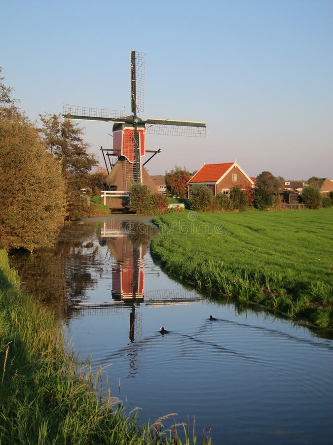 Dutch windmill stock photo. Image of netherlands, windmills - 21901746