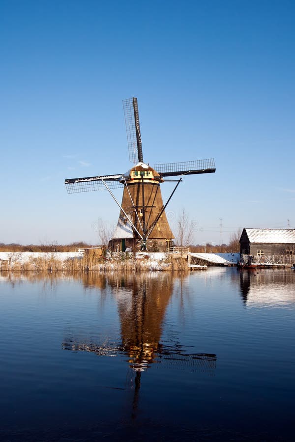 Dutch windmill stock image. Image of building, architecture - 22822669