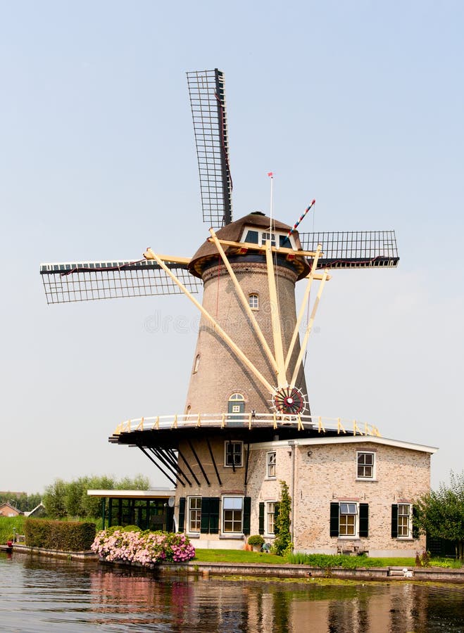 Dutch windmill 8 stock photo. Image of rotation, energy - 114406