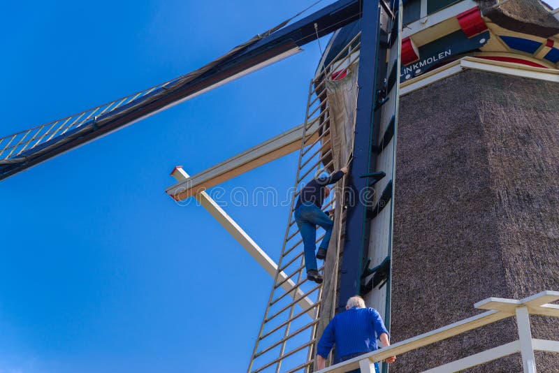 Dutch Windmill editorial stock photo. Image of wisconsin - 88165998