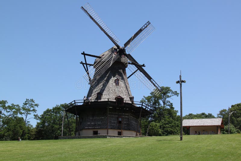 Dutch Windmill stock photo. Image of design, german, restored - 42455578