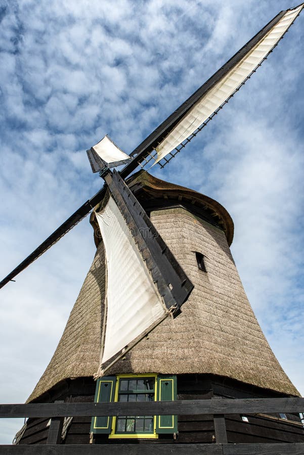 A Dutch Windmill stock photo. Image of motion, landmark - 72383356