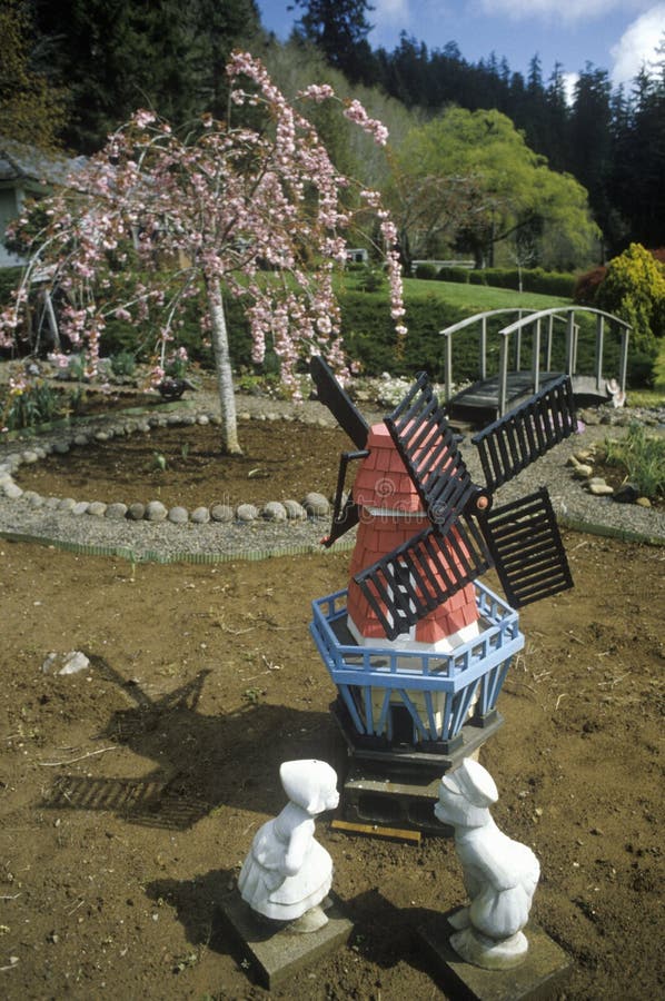 Dutch Windmill editorial stock photo. Image of wisconsin - 88165998