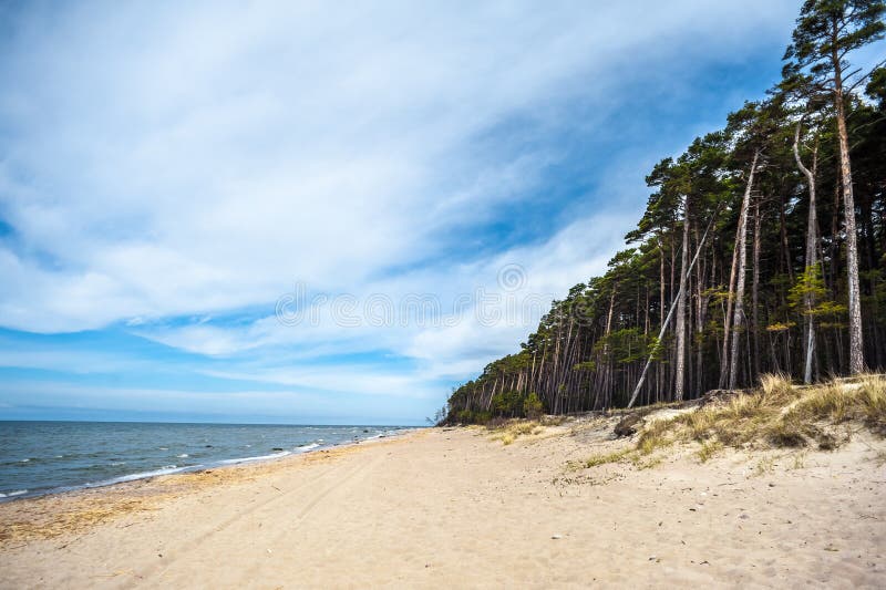 Dutchman S Cap Beach in Lithuania Stock Photo - Image of mamooart ...