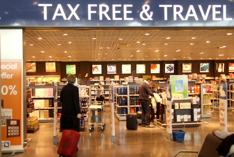 Duty free shop editorial photography. Image of shopping - 26037257