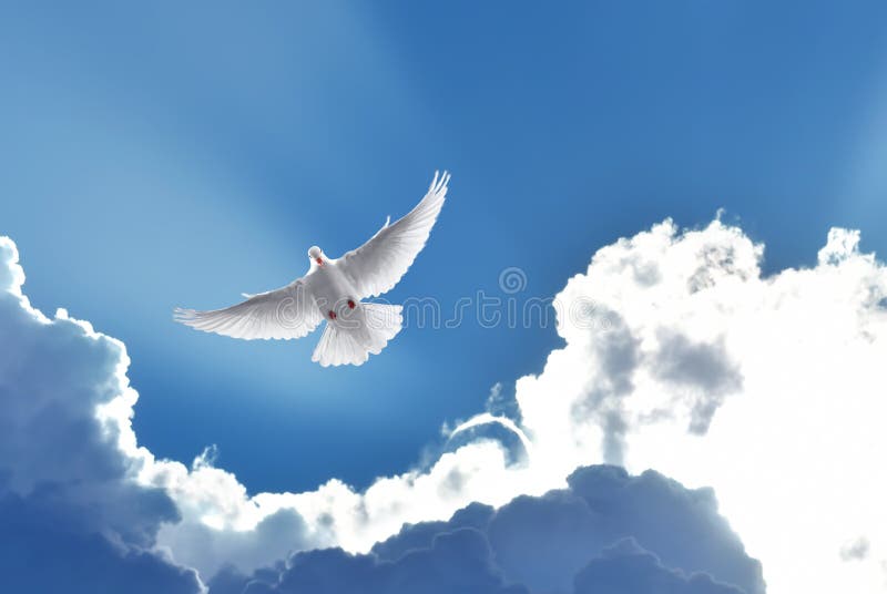 Nedstigning Av Den Heliga Anden. Pingstdagen. Fotografering för ...