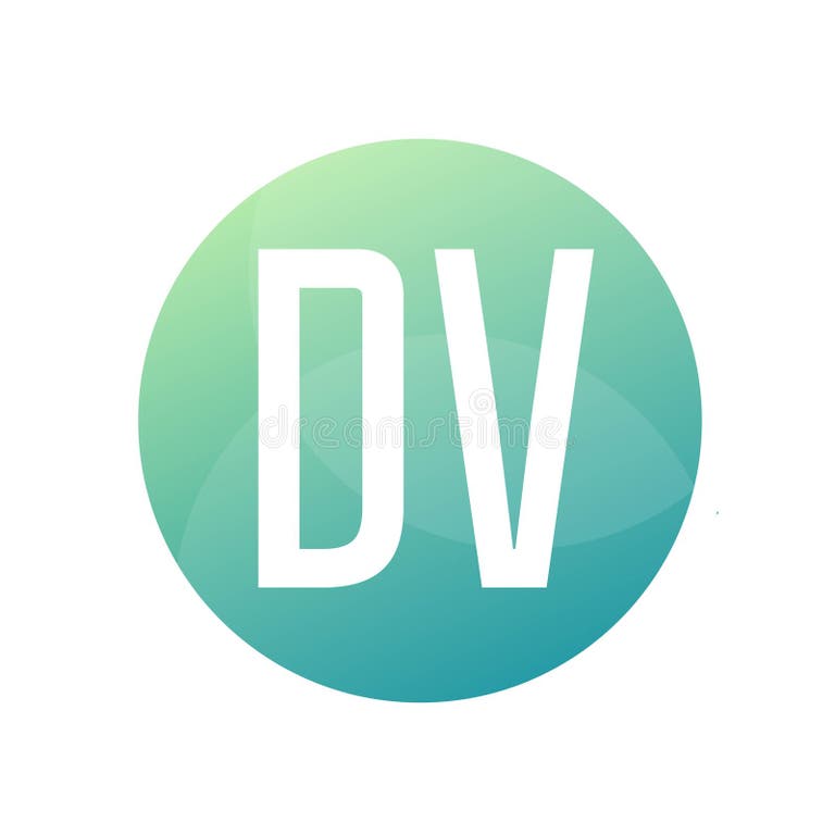 Dv Letter Logo Stock Illustrations – 1,092 Dv Letter Logo Stock ...