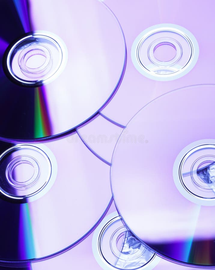 DVD stock photo. Image of refraction, blue, archive, rainbow - 10881716