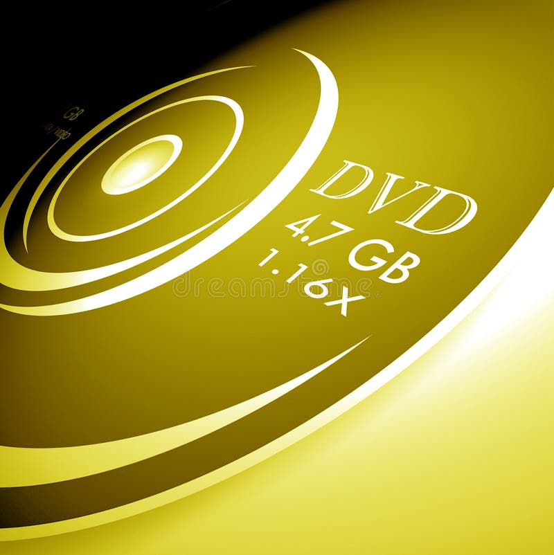 DVD stock illustration. Illustration of data, material - 4399071
