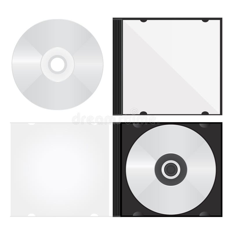 Dvd and boc vector stock vector. Illustration of computer - 6145029
