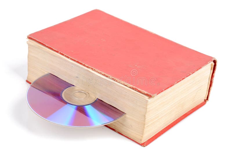 DVD and book stock photo. Image of education, density - 28688532