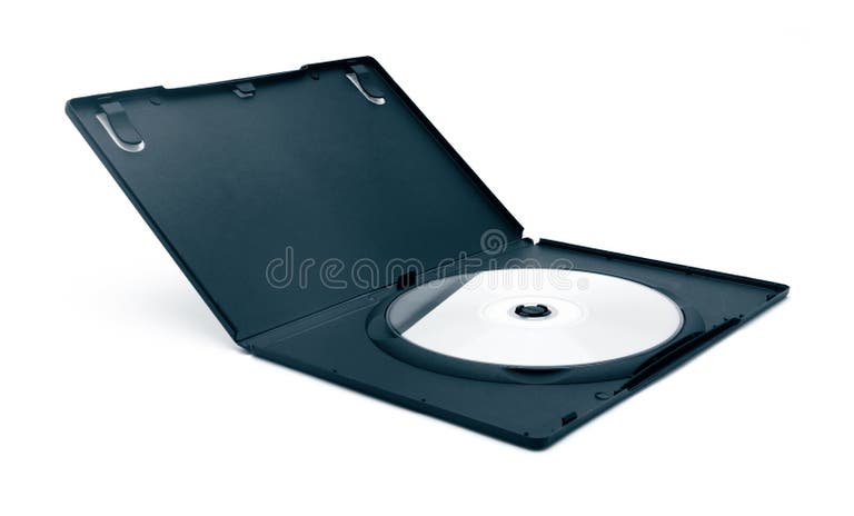 DVD in case stock image. Image of movie, compartment - 12642269
