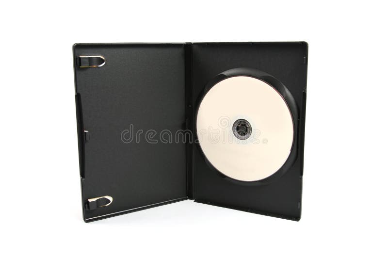 Dvd case stock image. Image of opened, audio, rewritable - 73767