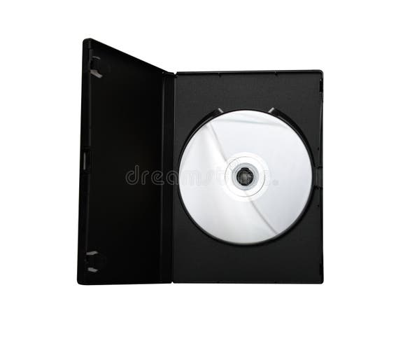 DVD in case stock image. Image of storage, audio, media - 18106479