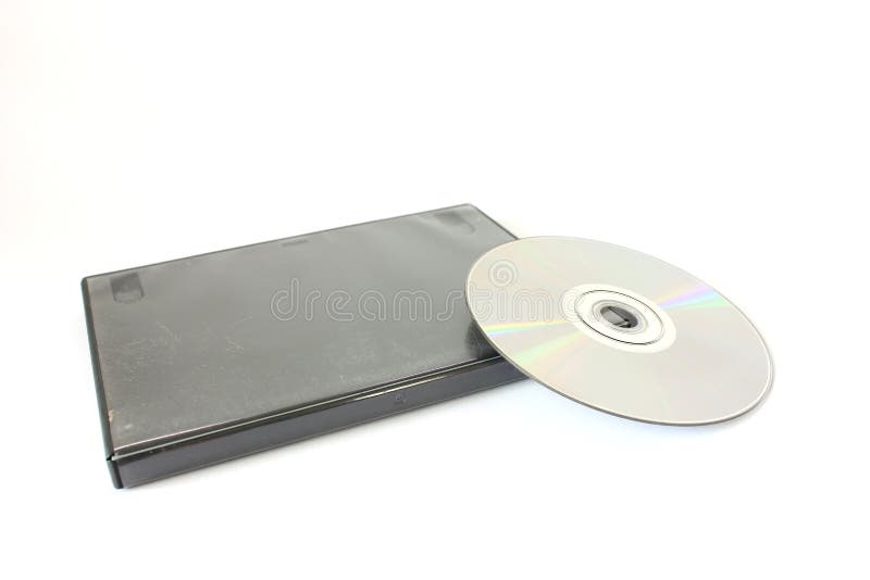 DVD with Case stock photo. Image of compact, media, digital - 25018722