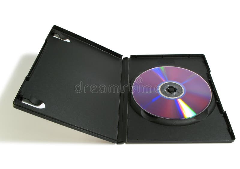 Dvd case stock image. Image of opened, audio, rewritable - 73767