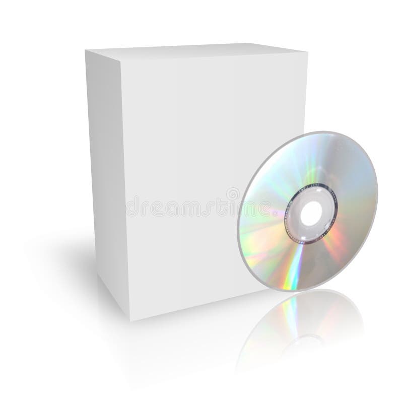 Blank software box stock illustration. Illustration of software - 2393833