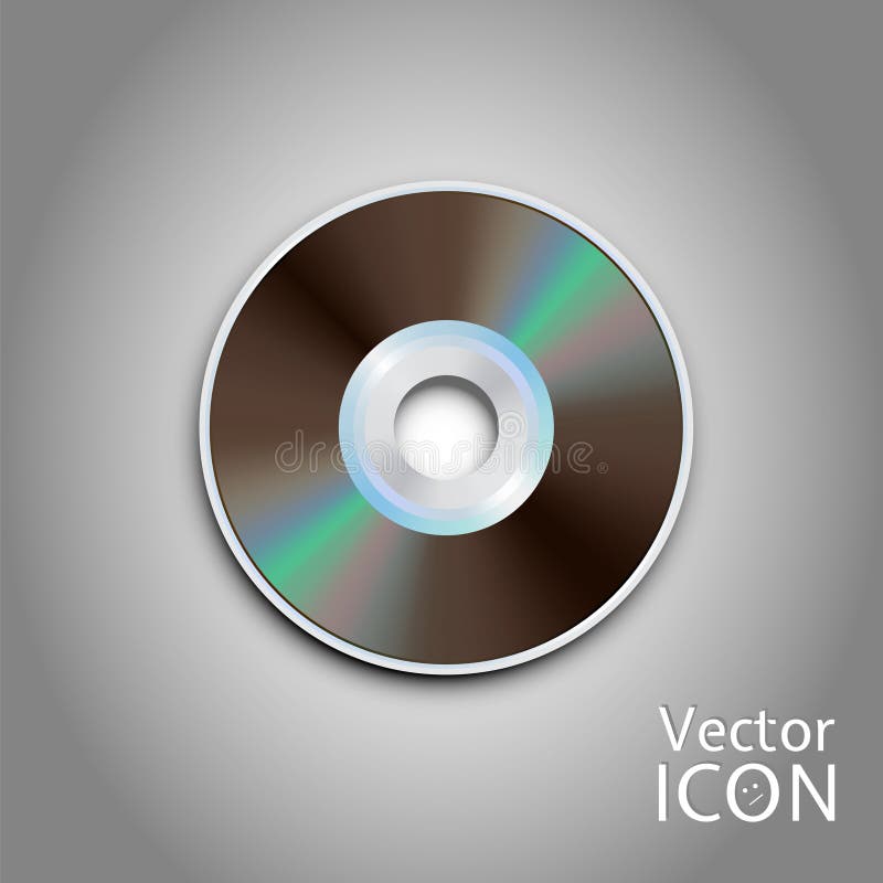 DVD CD Disc. Computer Disks. Realistic Image. Stock Vector ...