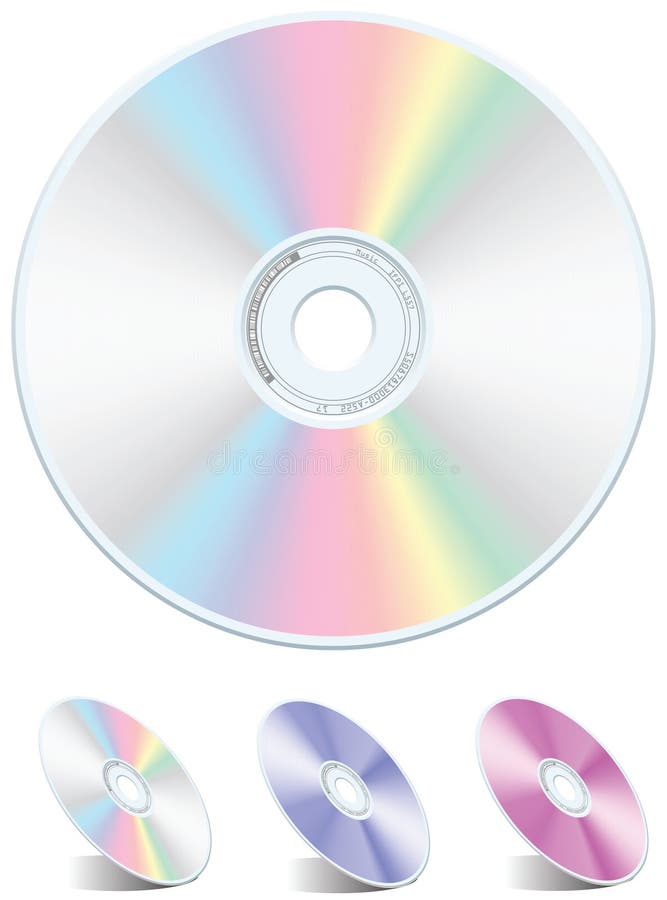 DVD-CD Vector stock vector. Illustration of data, cdrom - 27817728