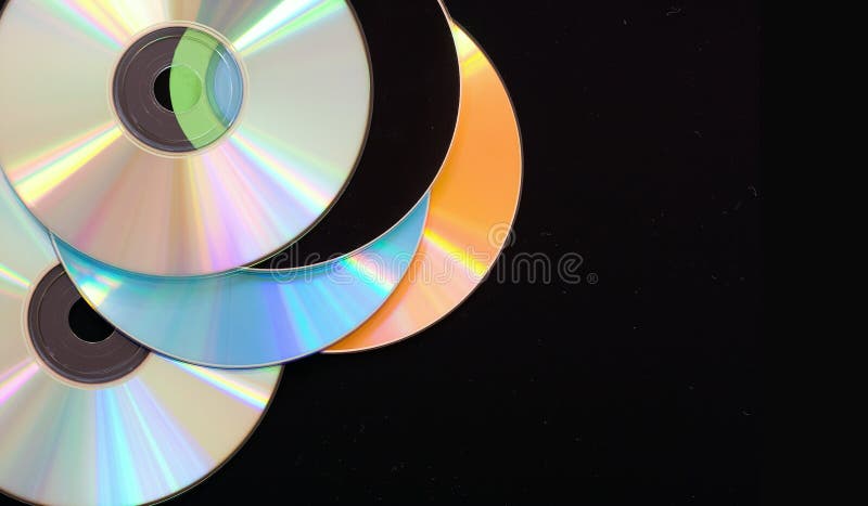 DVD disc stock image. Image of print, backup, record, coping - 7294377